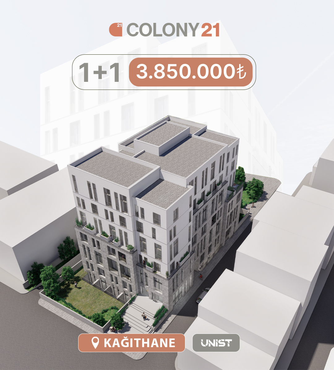 Colony 21 – Compact / Comfort / Functional Living