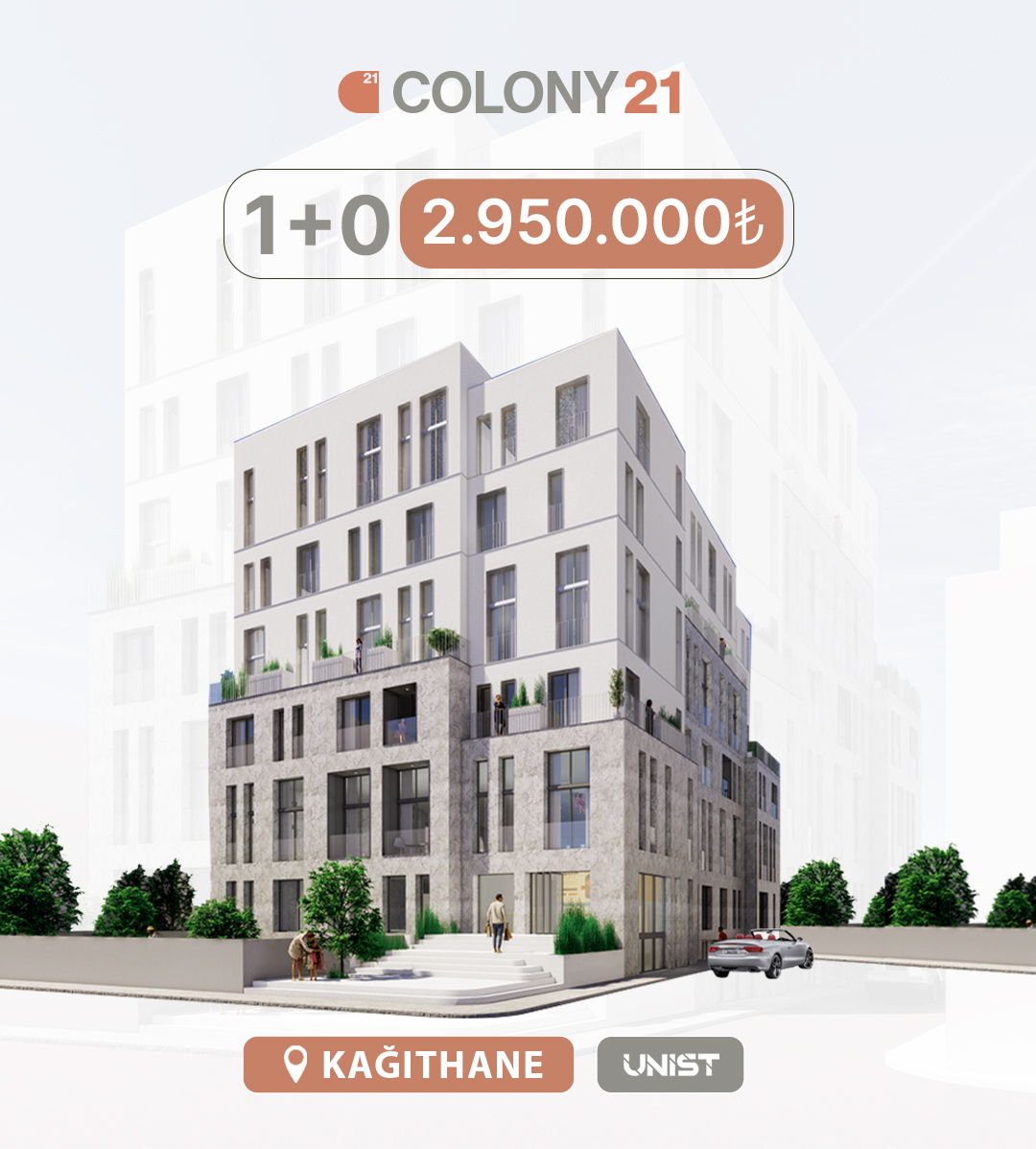 Colony 21 – Compact / Comfort / Functional Living